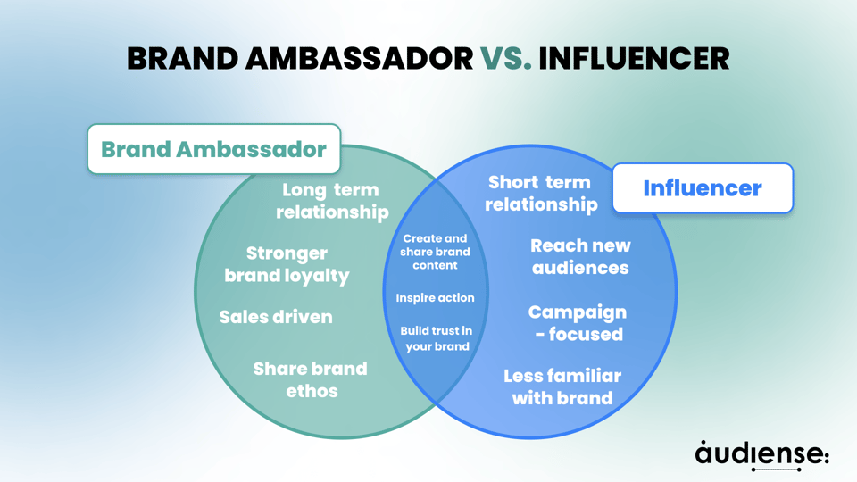 Brand Ambassador vs Influencer - How to choose