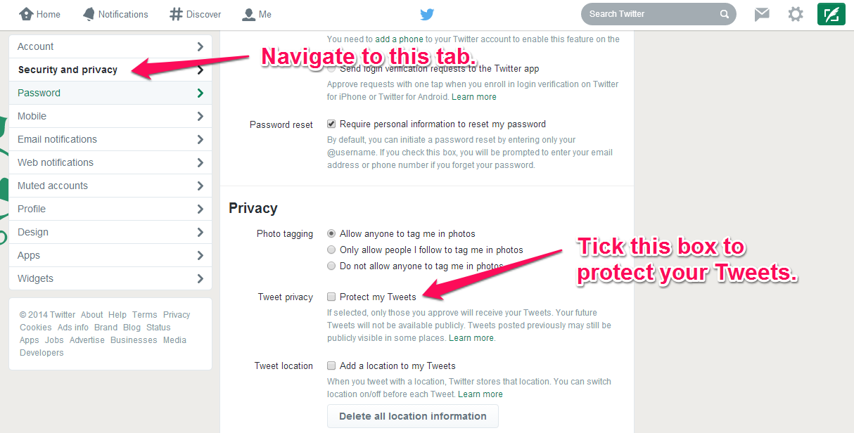 What are protected tweets on Twitter and how do they work?